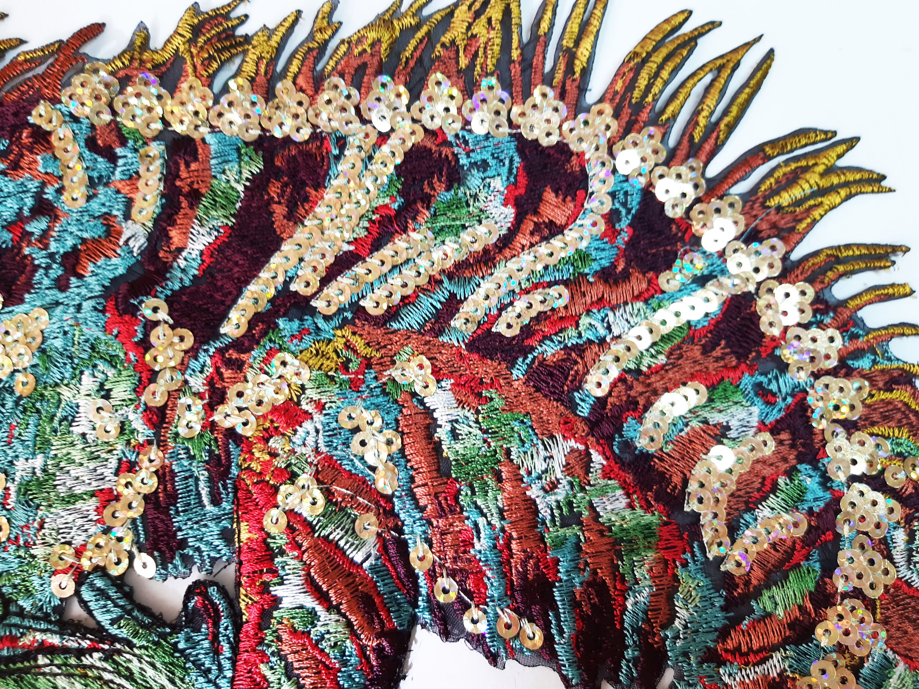 Moks299p Iguana Large Patch Embroidered Patch Fashion Patch | Etsy