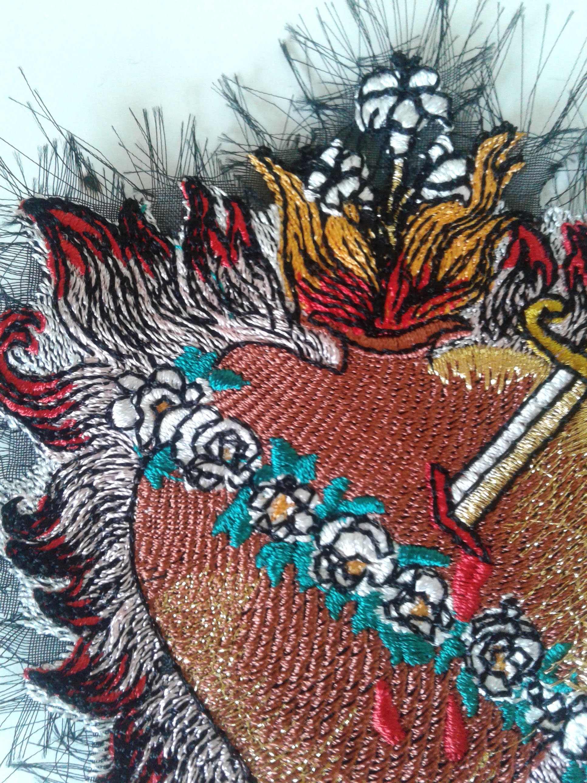 Moks180p Embroidered Patch Milagro Vintage Design Sacred - Etsy