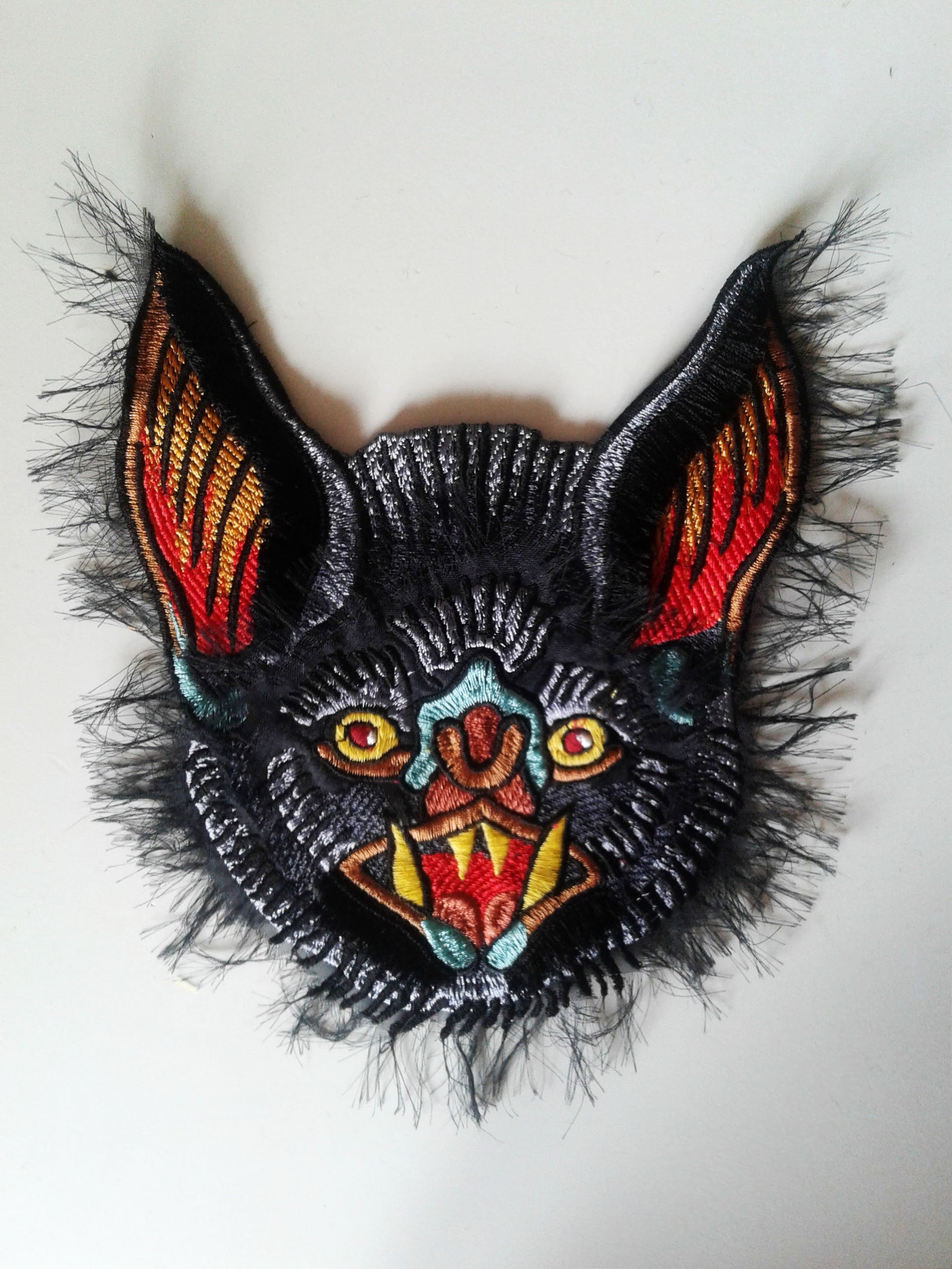 Moks172p Bat Vampire Embroidered Patch Patch for Backpack - Etsy
