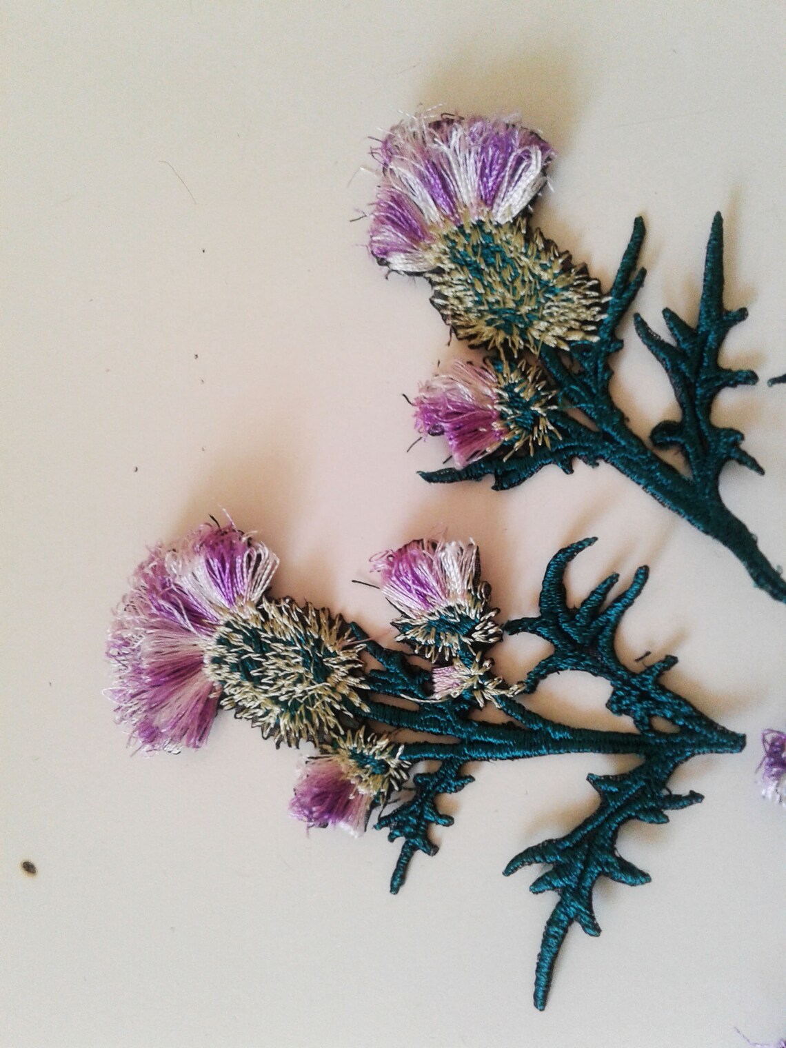 Moks187p Set of Thistle Patch - Etsy