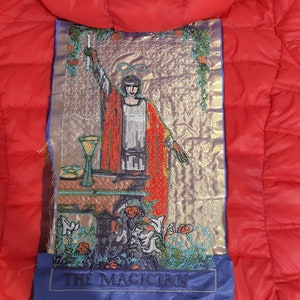 Moks332p Magician Tarot Card patch embroidered patch | Etsy