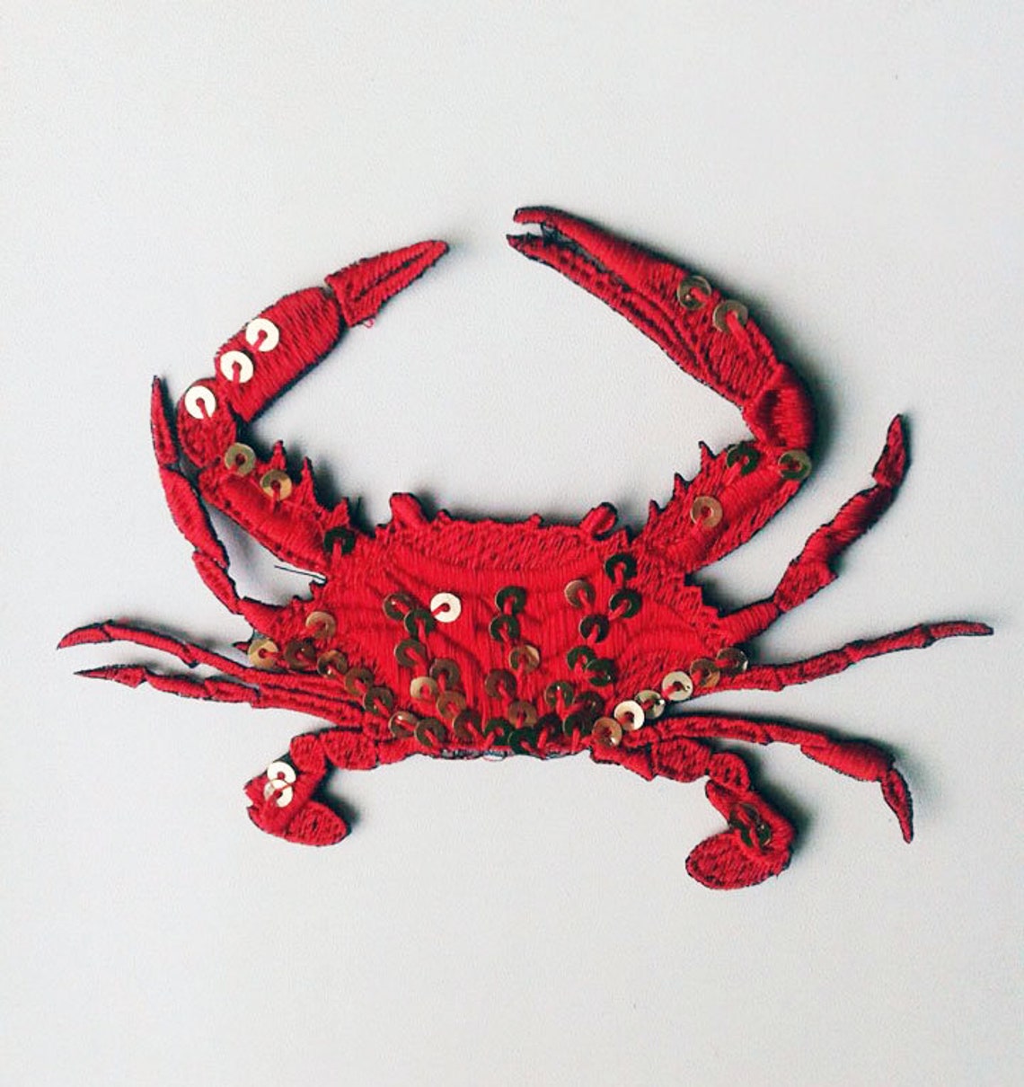 Moks143(p) Crab Embroidery Patch - Etsy
