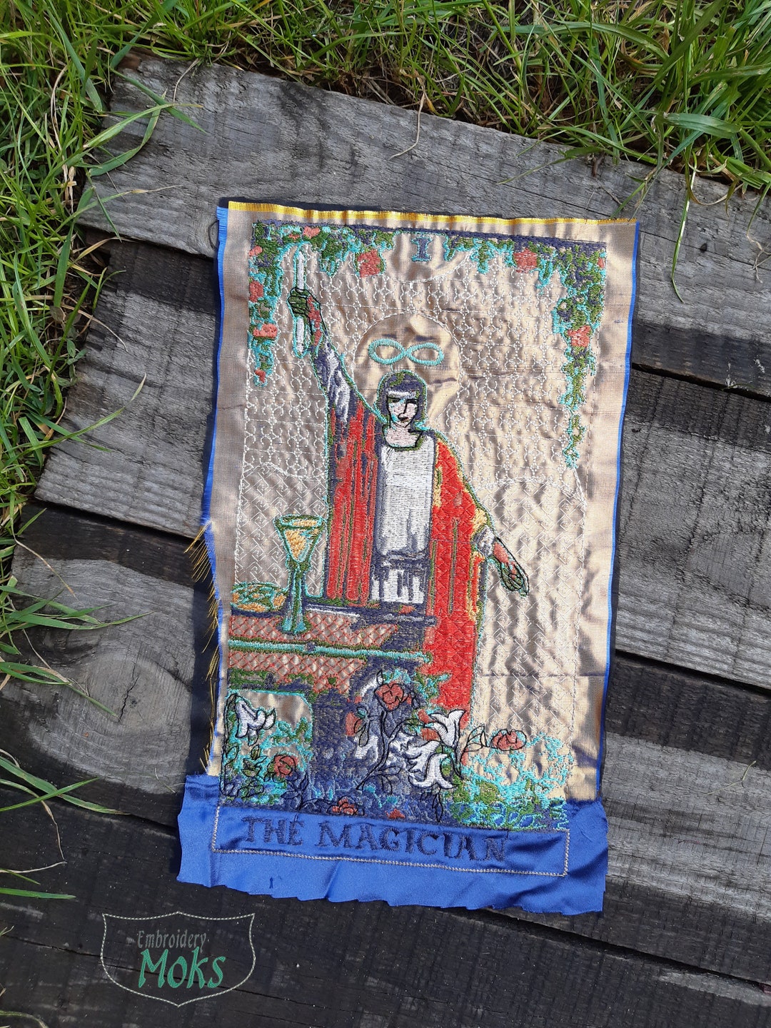 Moks332(p) Magician Tarot Card Patch, Embroidered Patch - Etsy