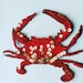 Moks143(p) Crab Embroidery Patch - Etsy