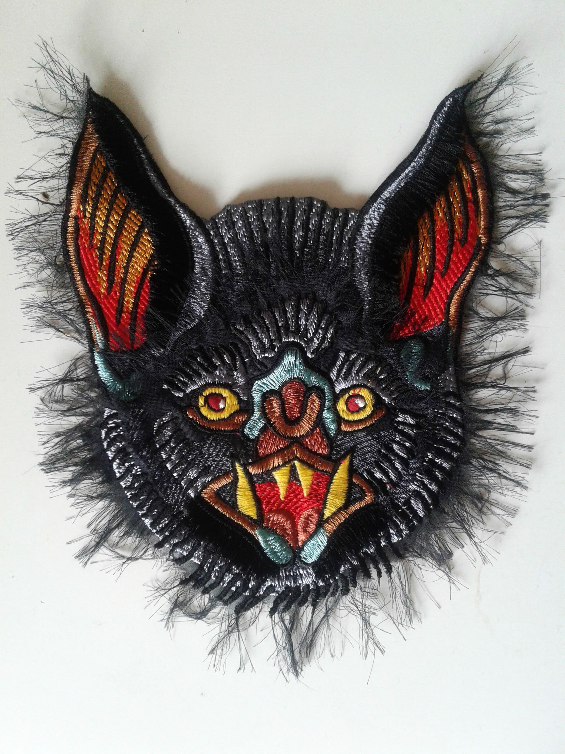 Moks172p Bat Vampire Embroidered Patch Patch for Backpack - Etsy