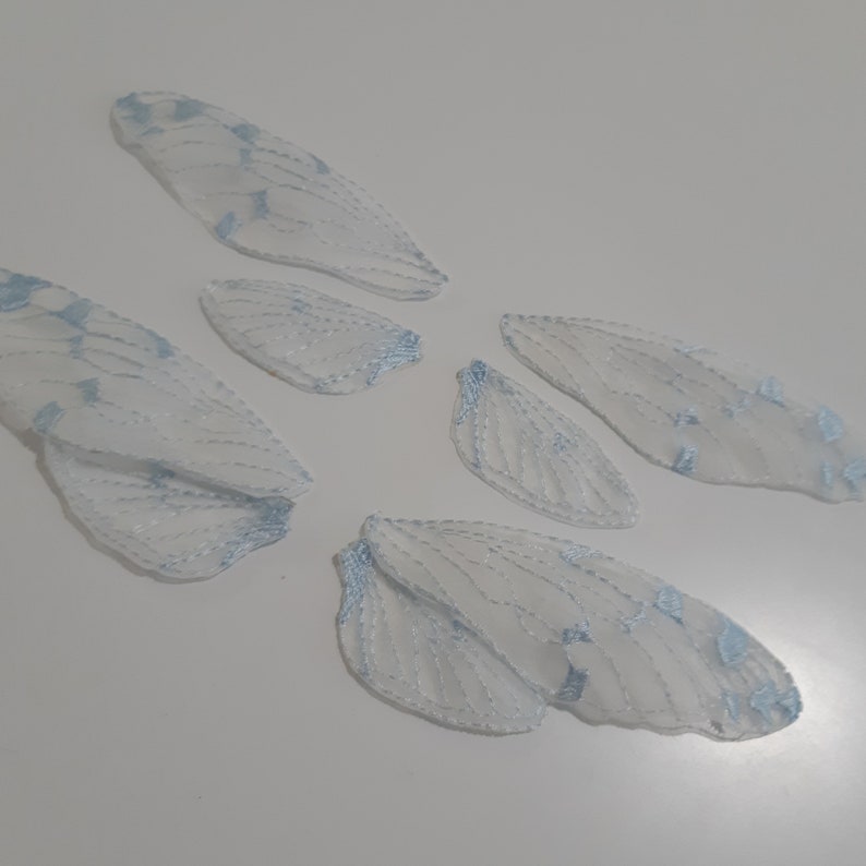 Moks485 Set Cicada Wings Embroidered Patches 8 Pcs - Etsy