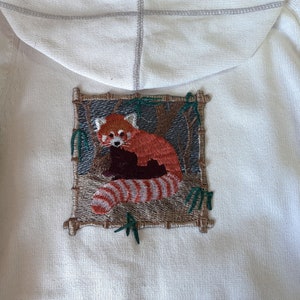 Moks309(p) Red Panda Raccoon Embroidered Patch, Animal Patch - Etsy