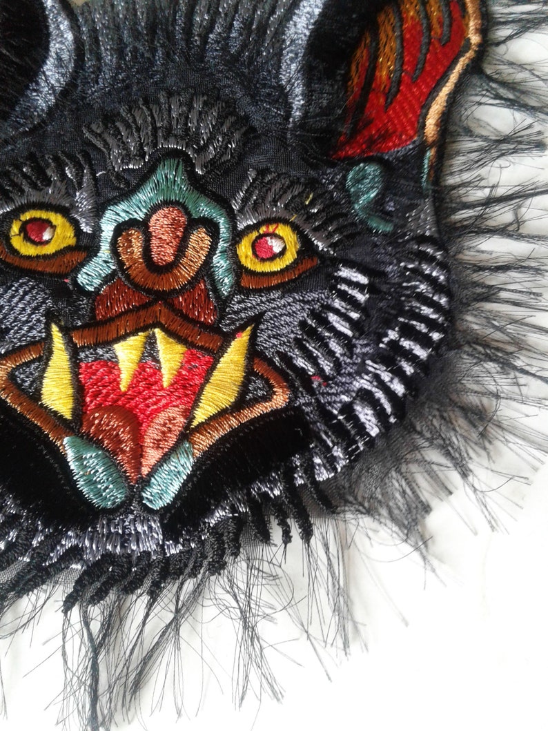 Moks172p Bat Vampire Embroidered Patch Patch for Backpack - Etsy