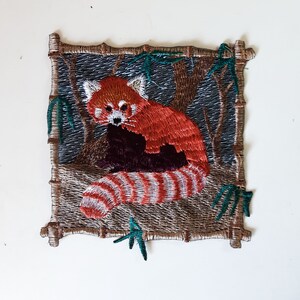 Moks309(p) Red Panda Raccoon Embroidered Patch, Animal Patch - Etsy