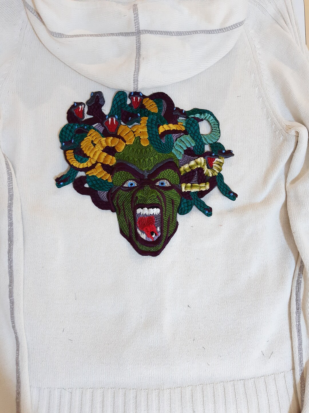 Moks295(p) Gorgon Greek Goddess Embroidery Patch - Etsy