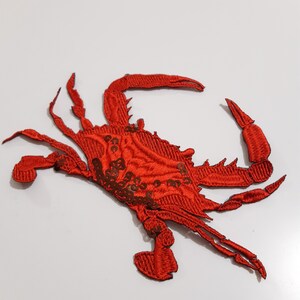 Moks145(p) Large Crab Embroidered Patch - Etsy