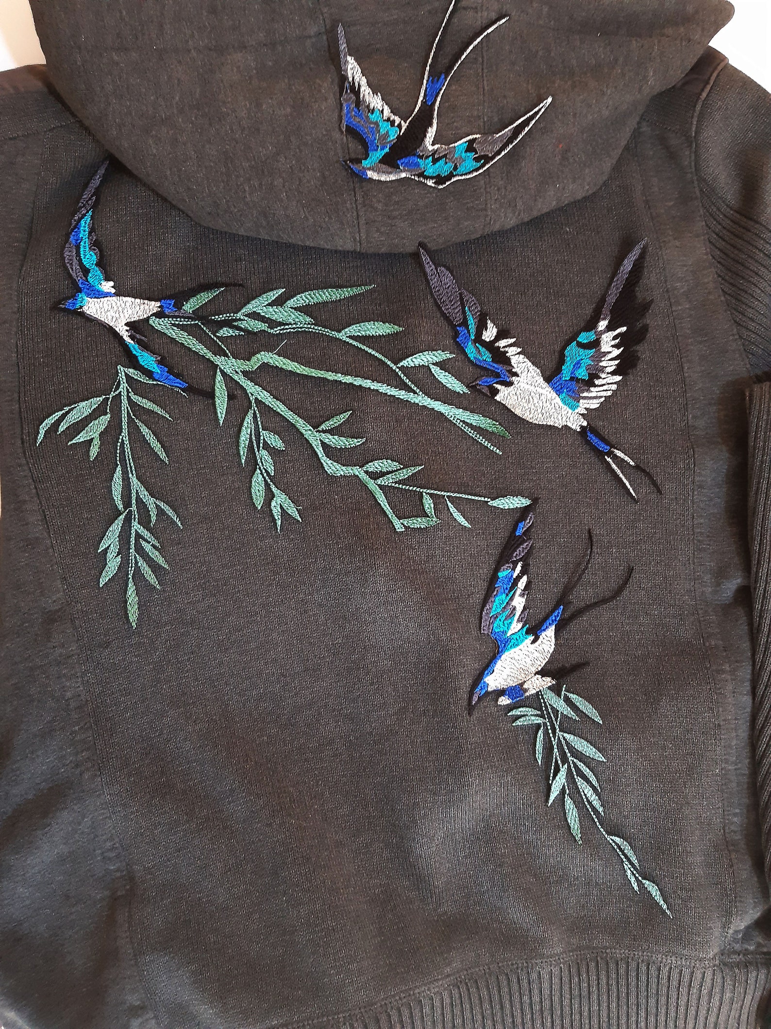 Moks327p Bird patch Embroidered patch set | Etsy