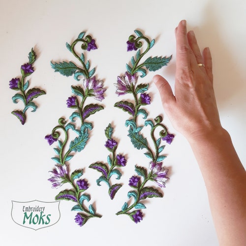 Moks187p Set of Thistle Patch - Etsy