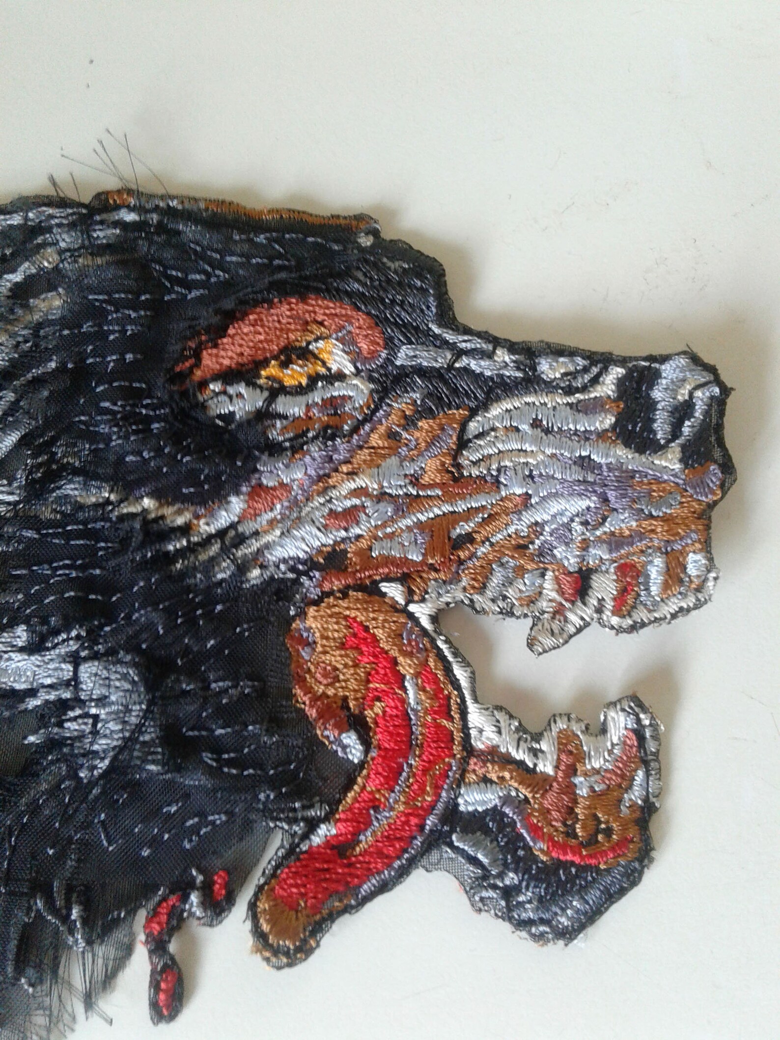 Moks211(p) Wolf Embroidered Patch - Etsy