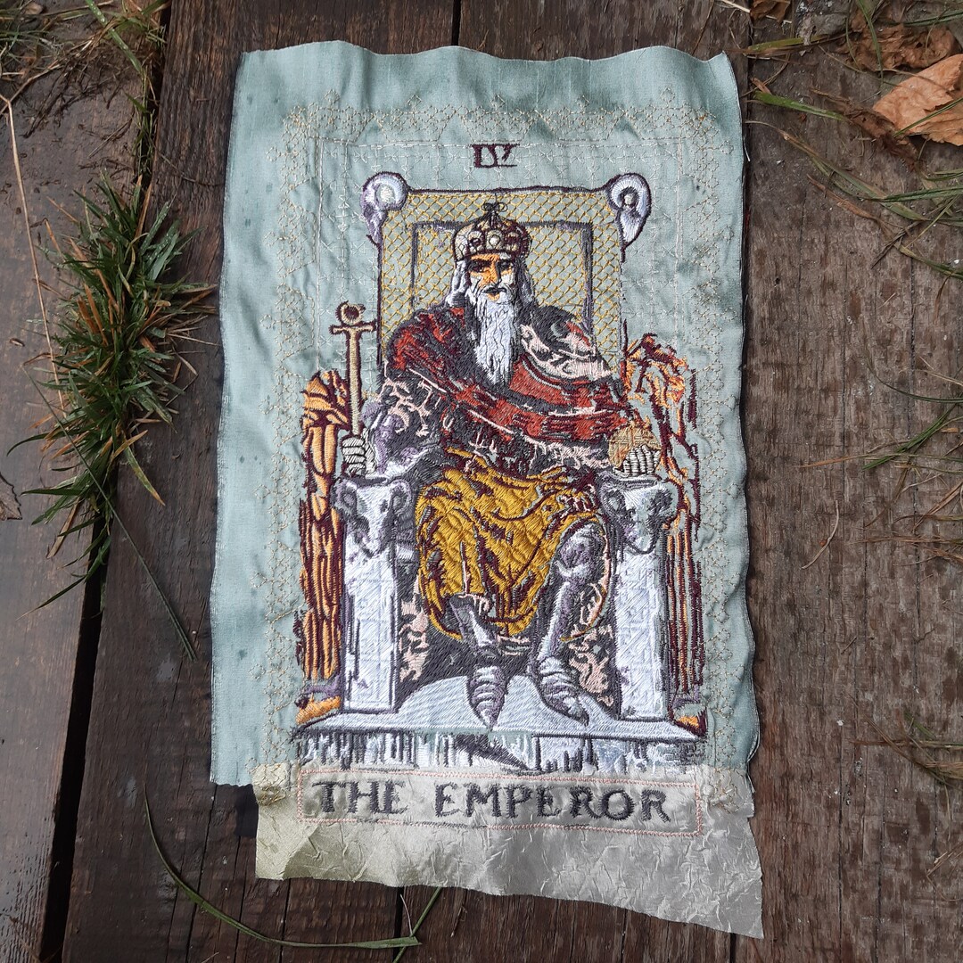 Moks615 Back Patch Tarot Emperor, Large Sew on Patch - Etsy