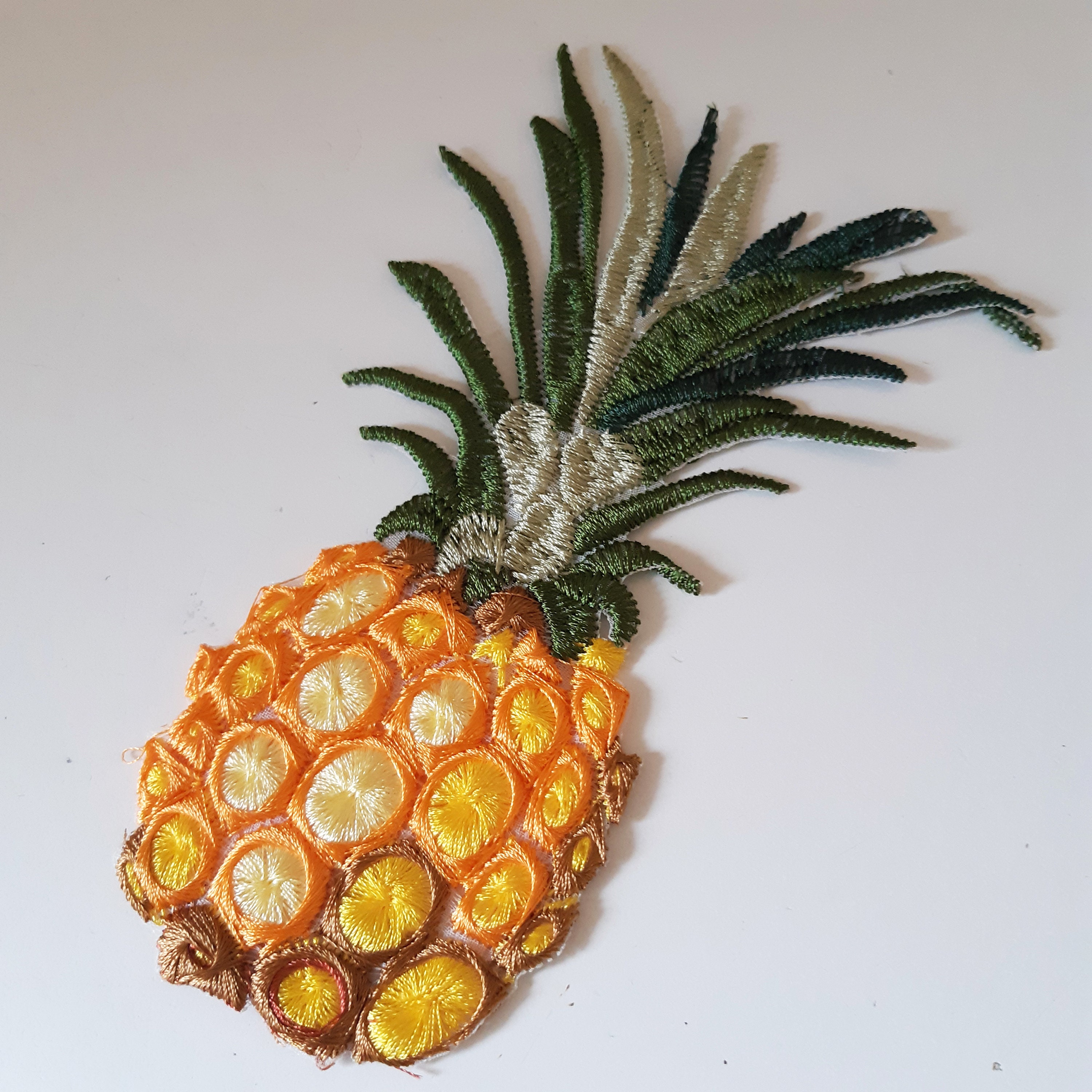 Moks411p Pineapple Patch Fruit Embroidered Patch Exonic | Etsy