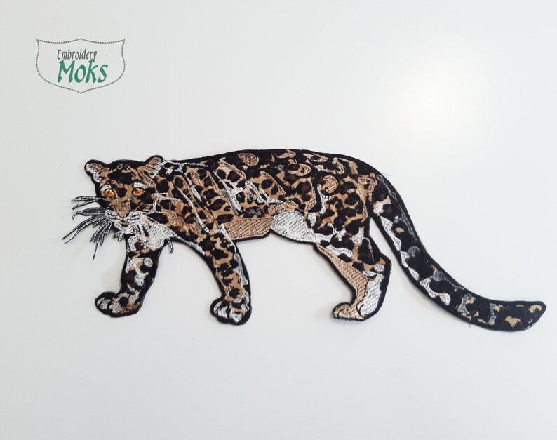 Moksp340 Animal Leopard Embroidery Patch Sew on Embroidered - Etsy