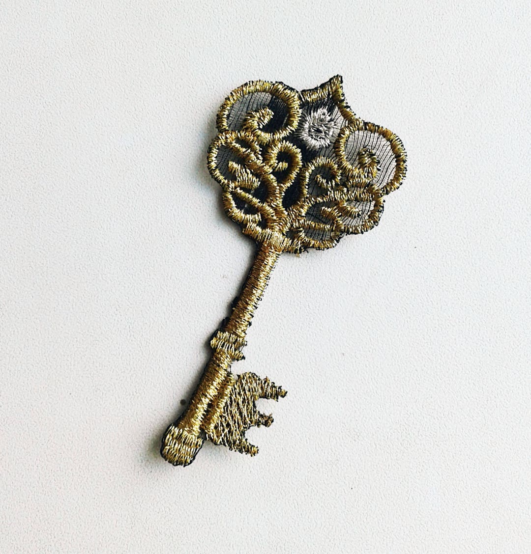 Moks43(p) Steampunk Embroidered Patch Key - Etsy