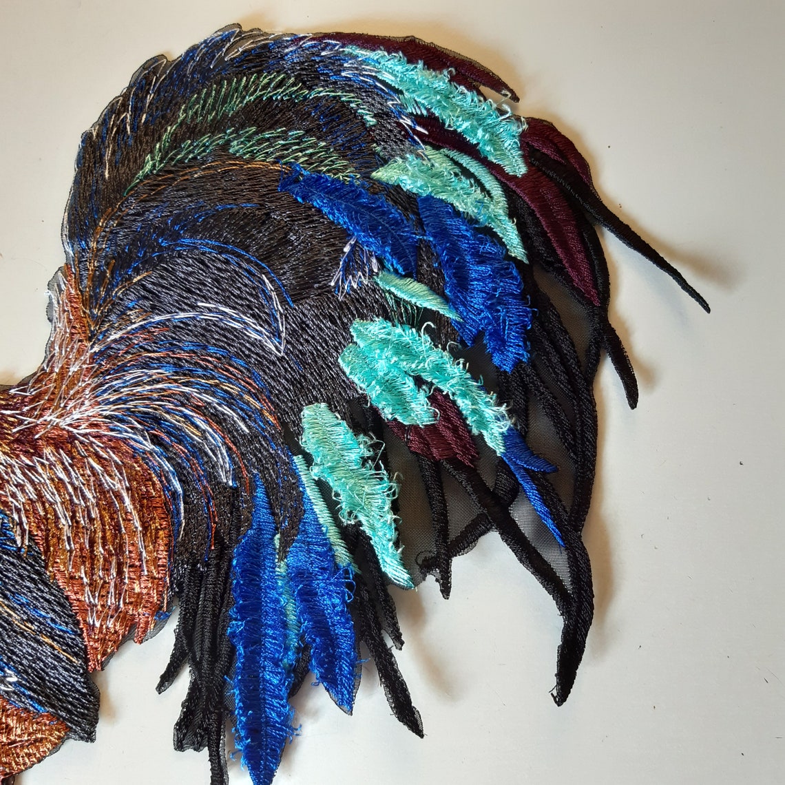 Moks461 Bird Patch Large Patch Rooster Patch - Etsy