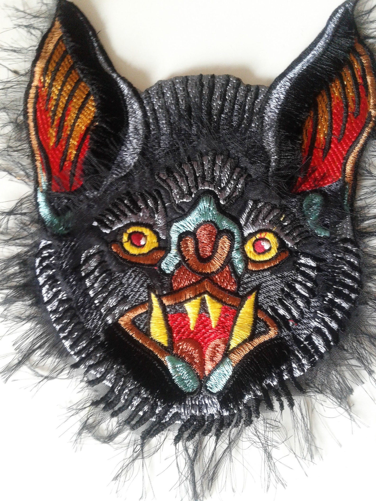 Moks172p Bat Vampire Embroidered Patch Patch for Backpack - Etsy