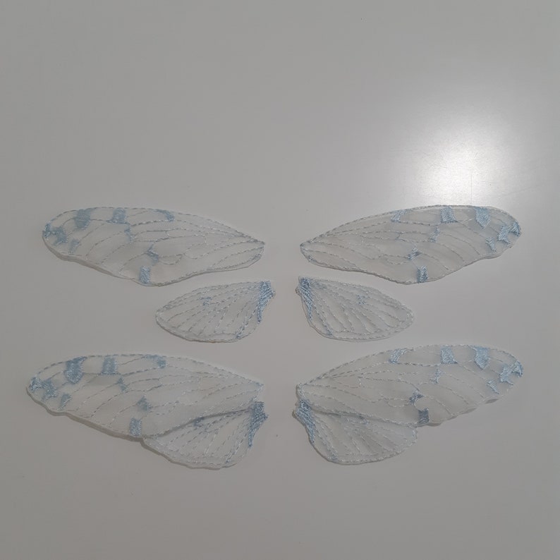 Moks485 Set Cicada Wings Embroidered Patches 8 Pcs - Etsy