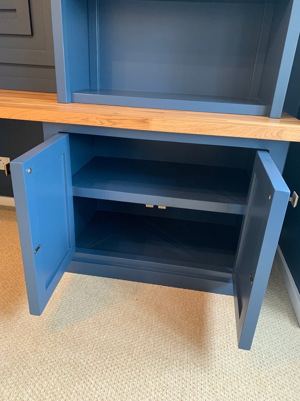 Bespoke Office Desk Library Wall Cabinets - Etsy