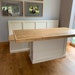 Angled Back Oak Topped Banquette Seating With Large Oak Table - Etsy