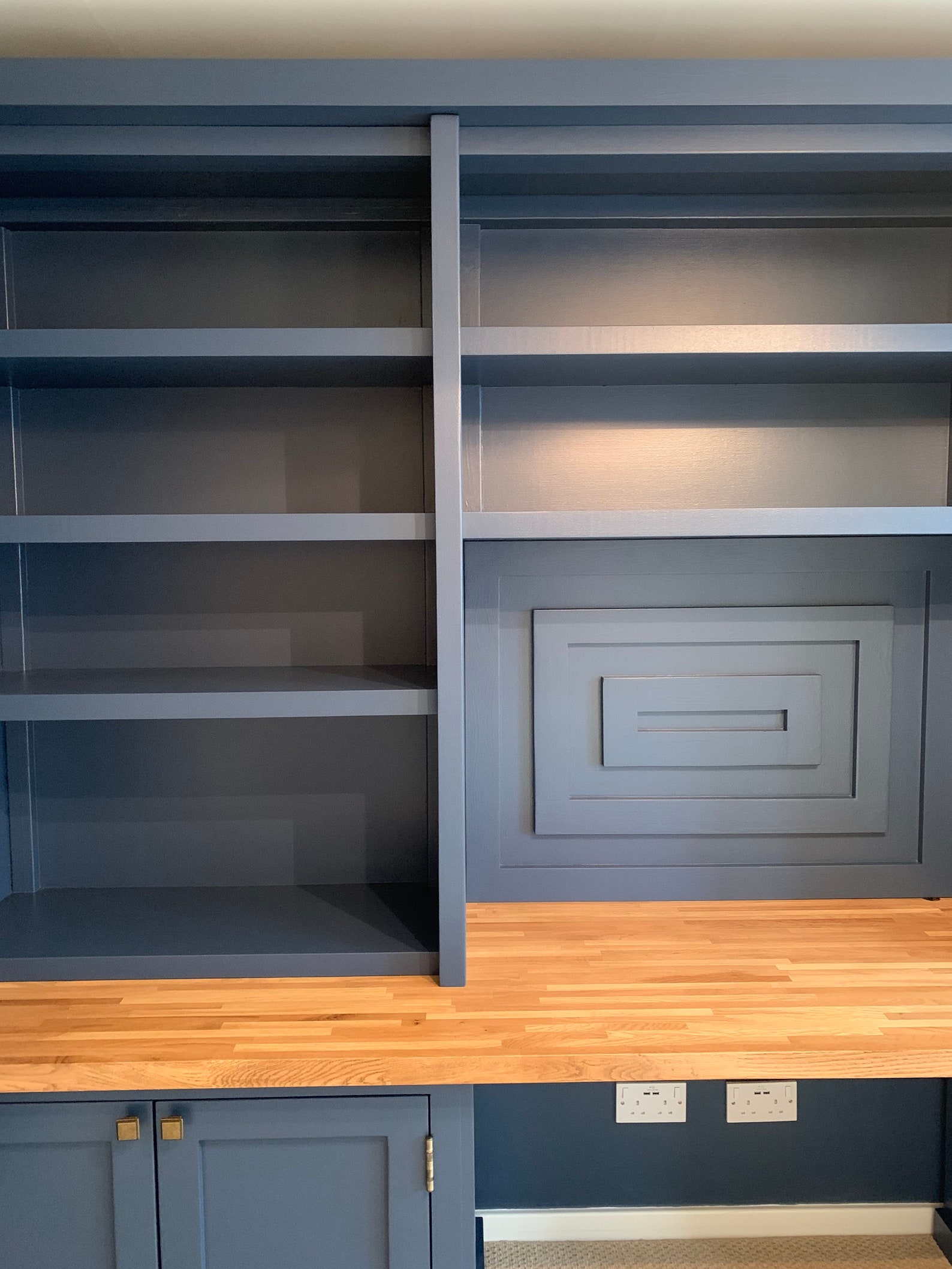 Bespoke Office Desk Library Wall Cabinets - Etsy