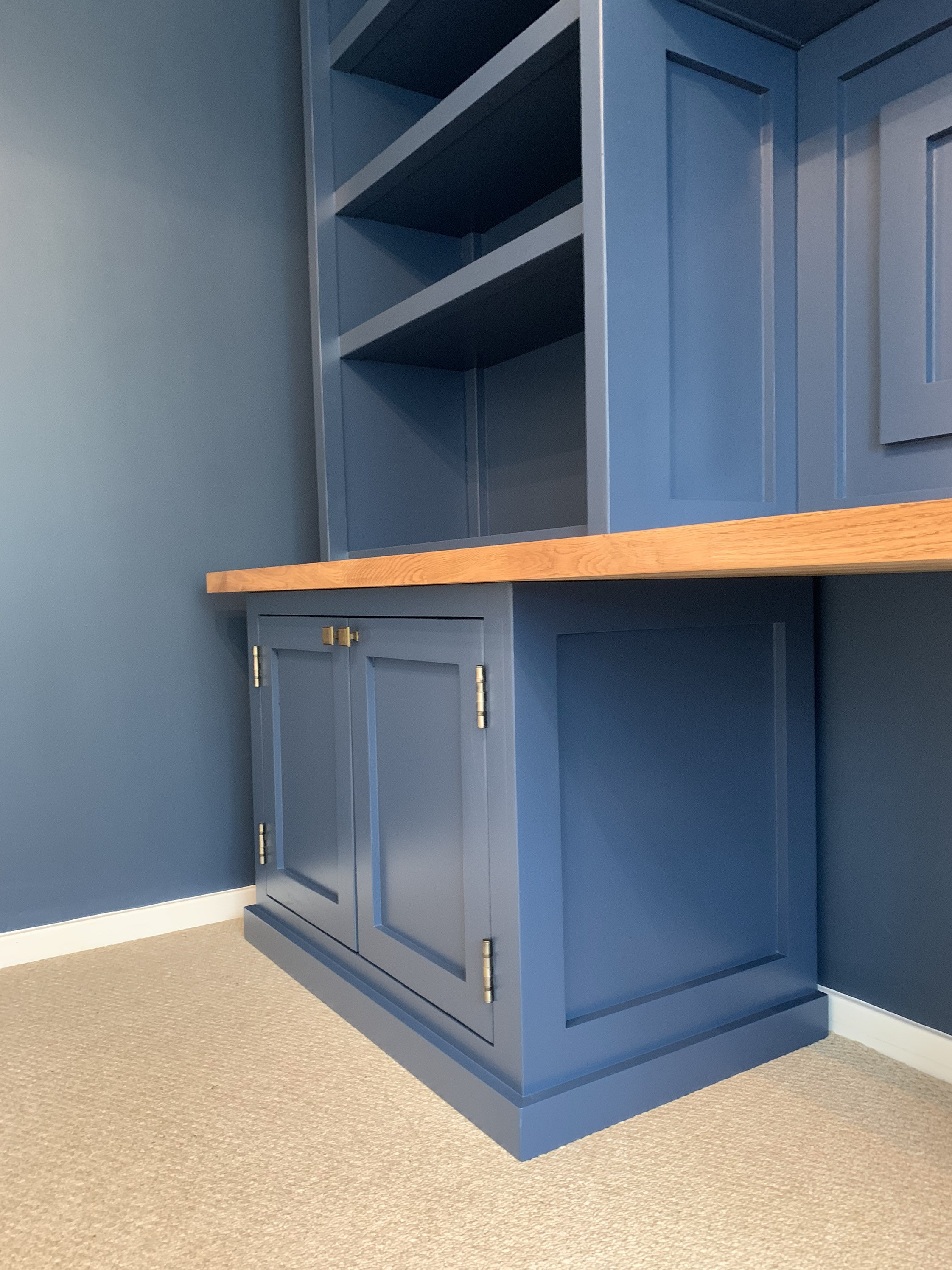 Bespoke Office Desk Library Wall Cabinets - Etsy