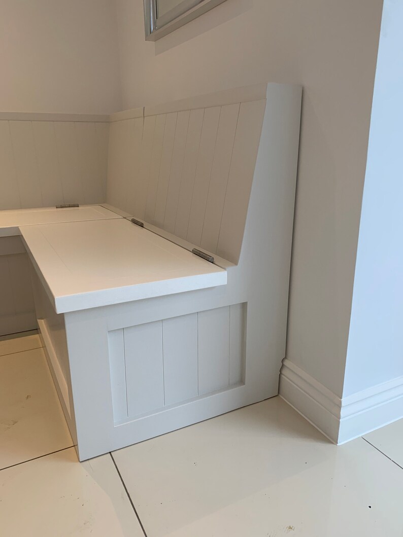 Modern Slanted Banquette Seating Area - Etsy