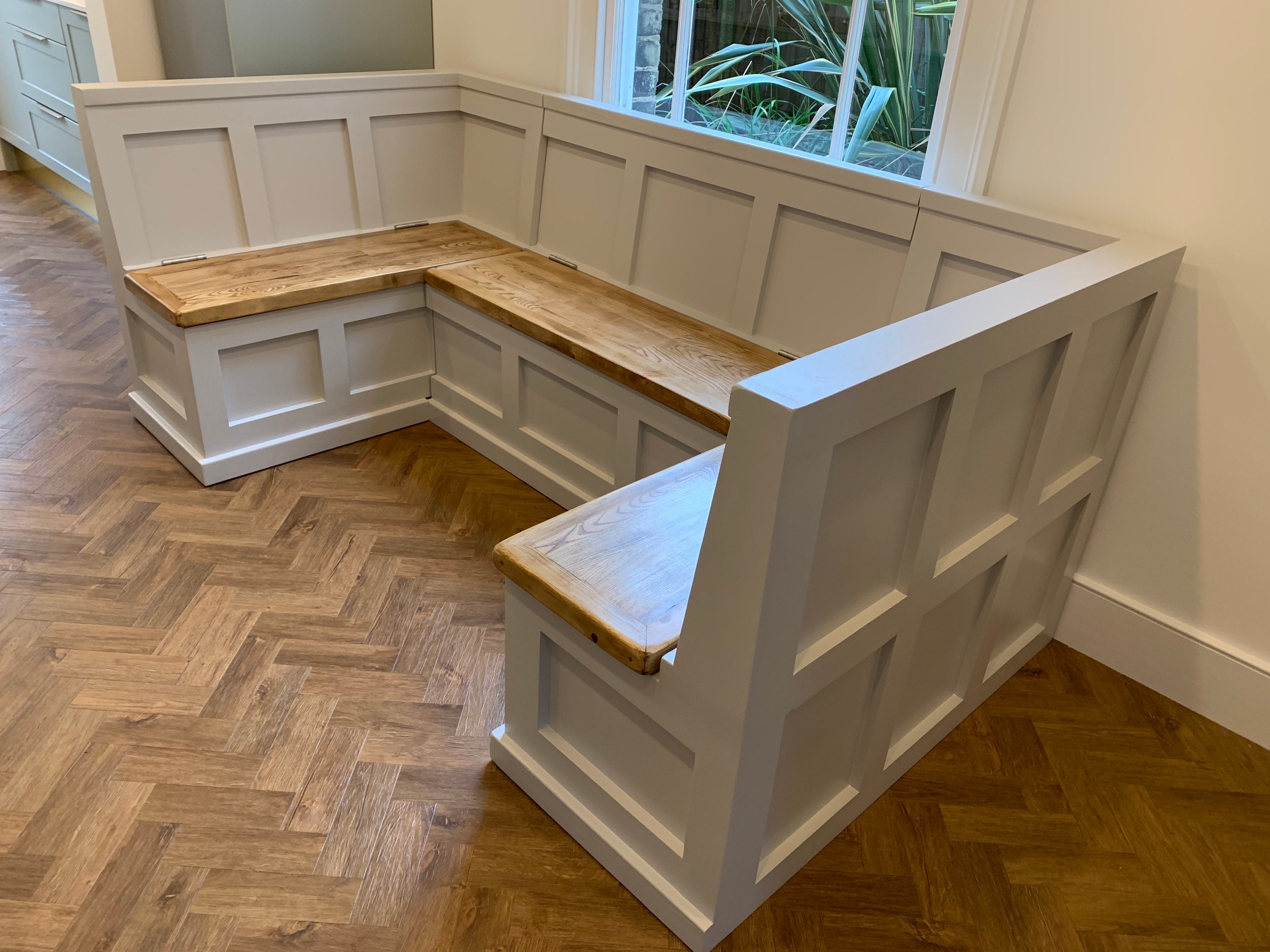 Corner Seating Kitchen Diner Banquette Farrow and Ball Horseshoe - Etsy