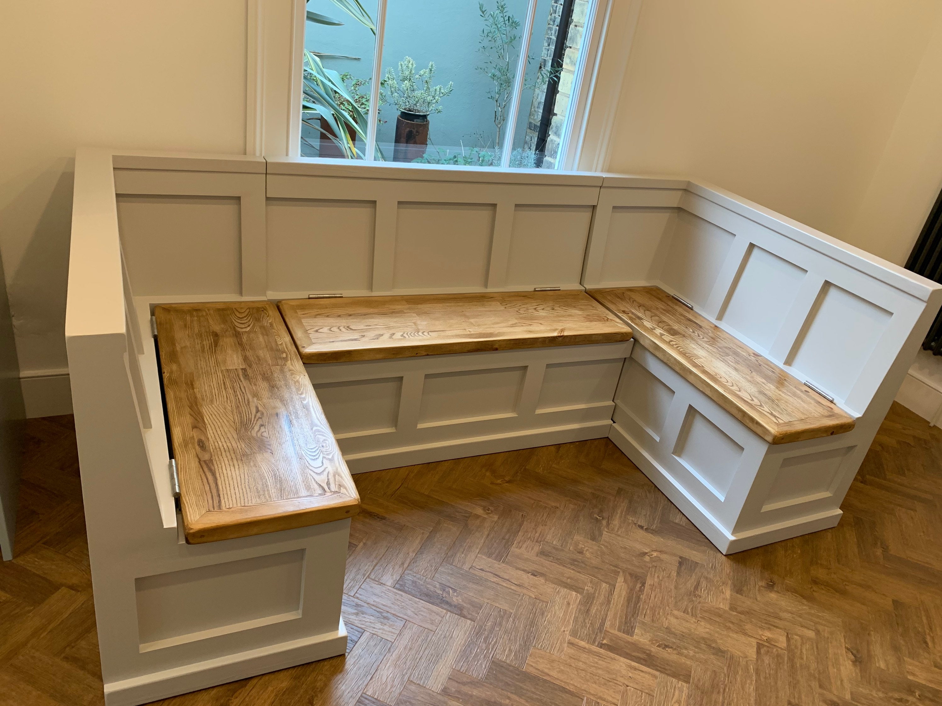 Corner Seating Kitchen Diner Banquette Farrow and Ball Horseshoe - Etsy