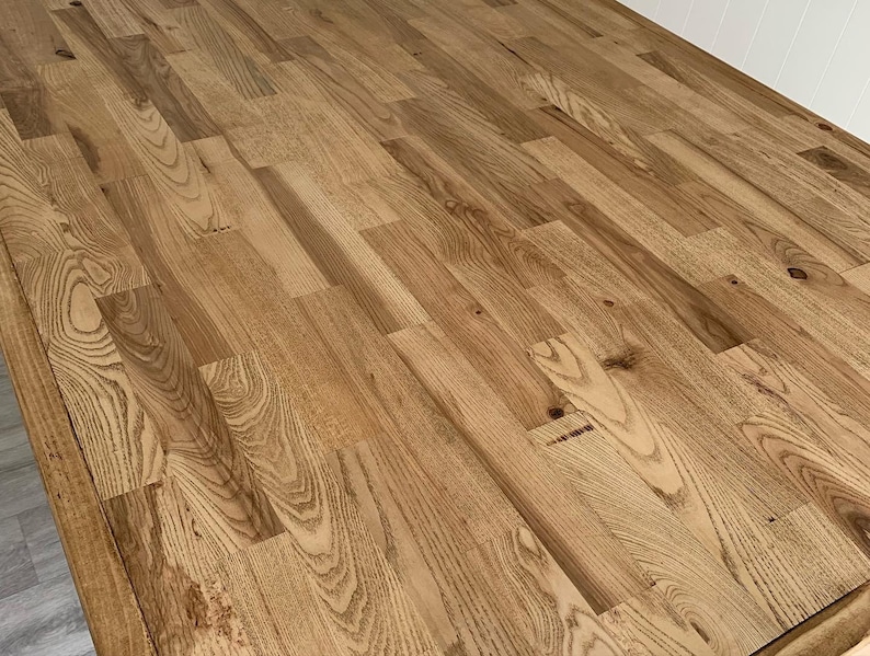 Monks Bench Parquet Table Kitchen Dining Seating - Etsy UK