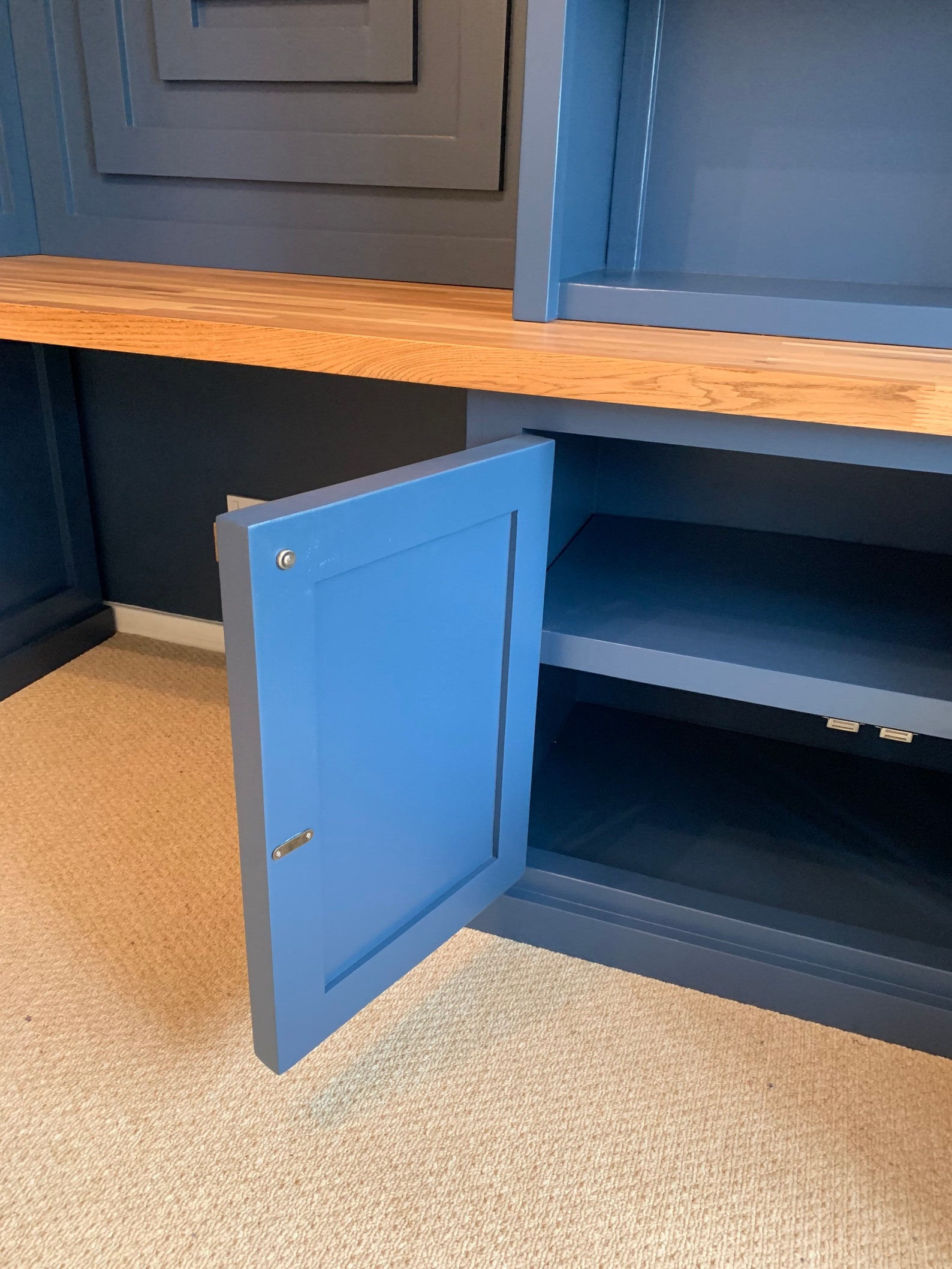 Bespoke Office Desk Library Wall Cabinets - Etsy