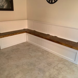 Modern Slanted Banquette Seating Area - Etsy