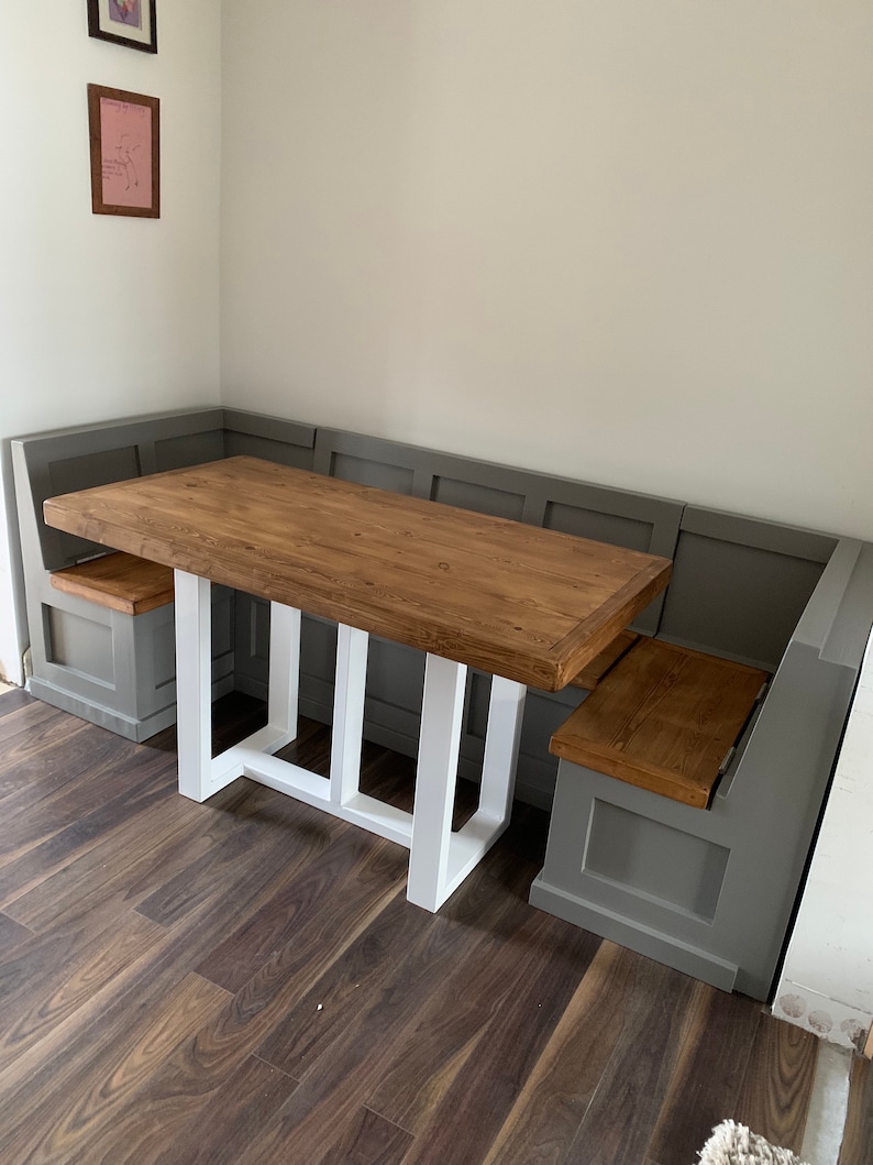 Horseshoe U Shape Corner Seating Dining Set Banquette and - Etsy