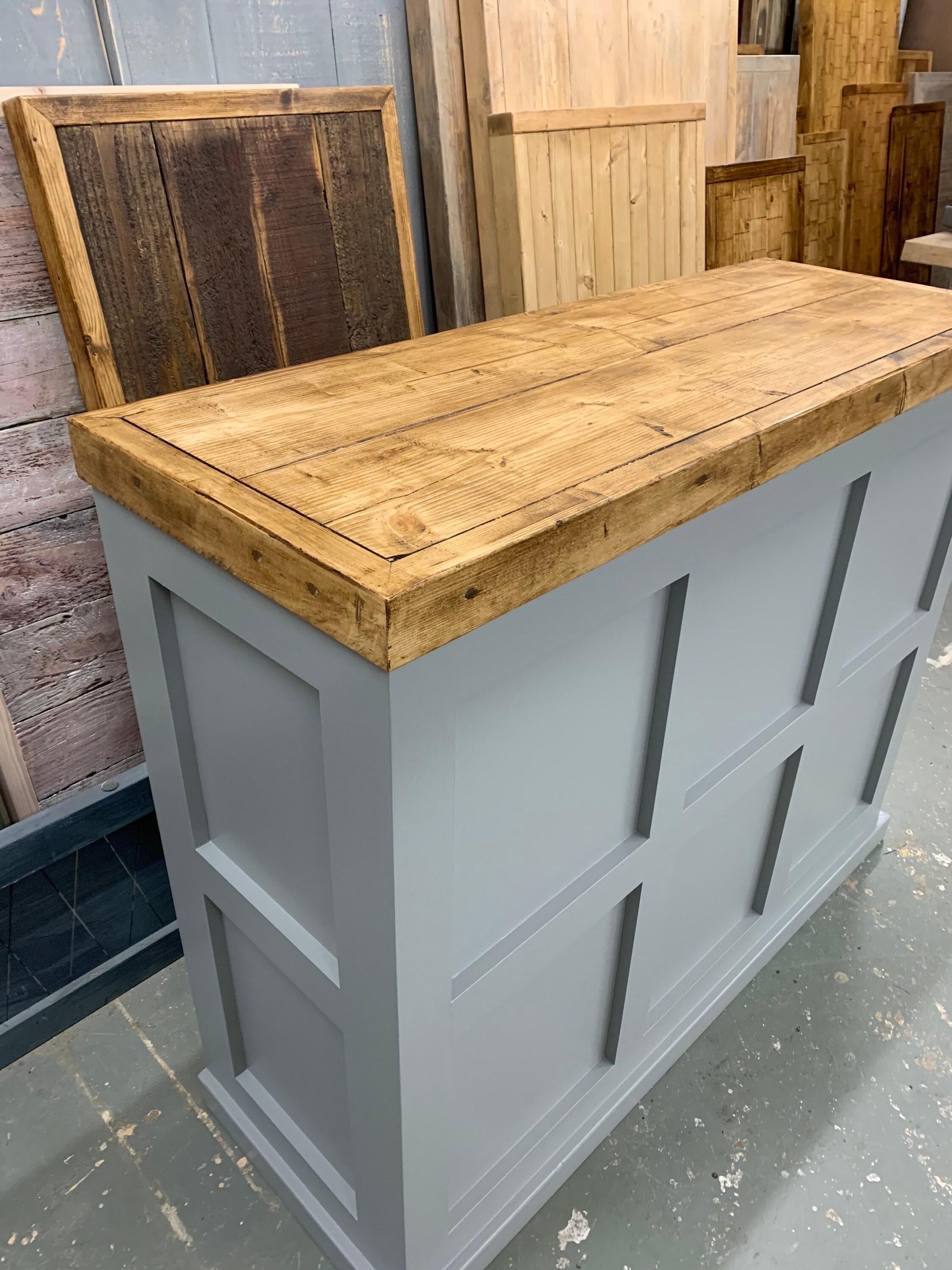 Retail Unit / Home Bar / Kitchen Island - Etsy UK