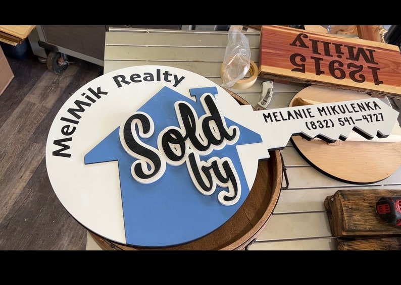 Interchangeable Realtor Key Sign Digital File SVG AI - Etsy