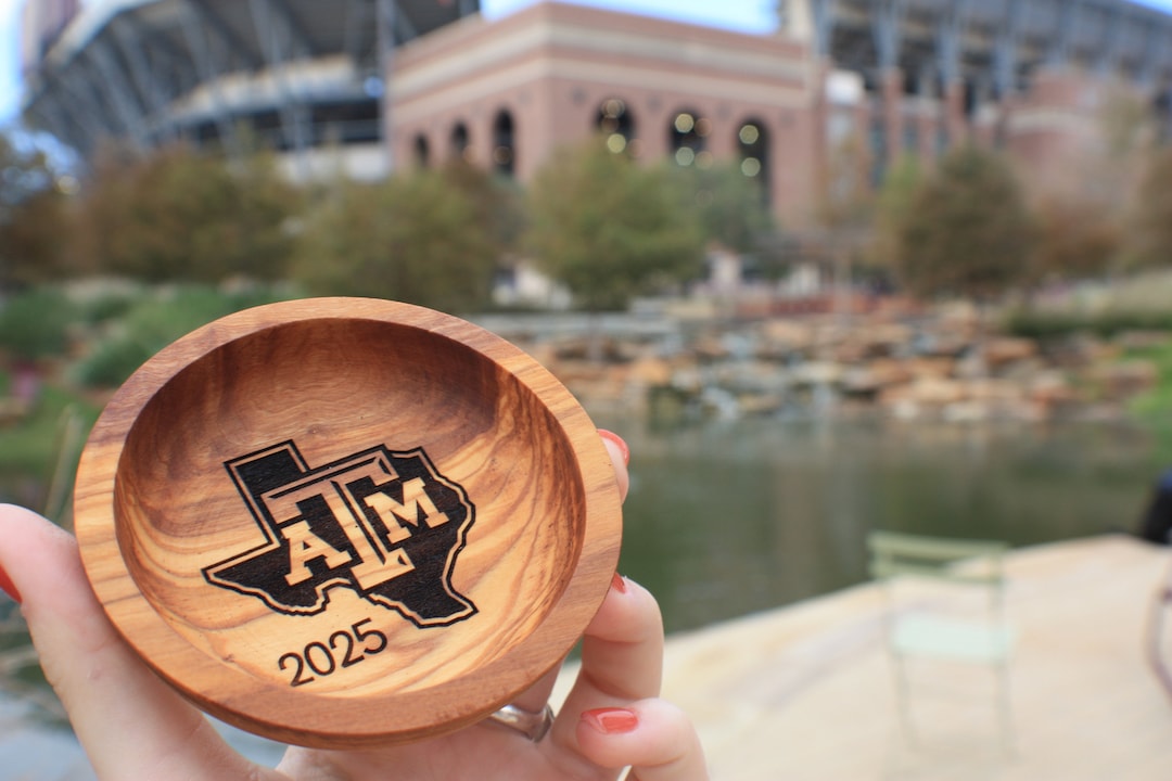 Officially Licensed Texas A&M University Ring Dish / Ring Day - Etsy