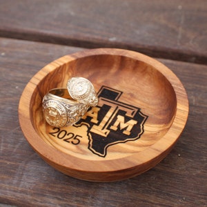 Officially Licensed Texas A&M University Ring Dish / Ring Day - Etsy
