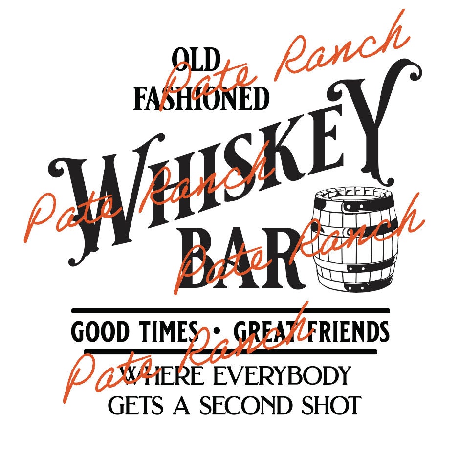 Whiskey Bar SVG Files (3) - Digital Files - Etsy Australia