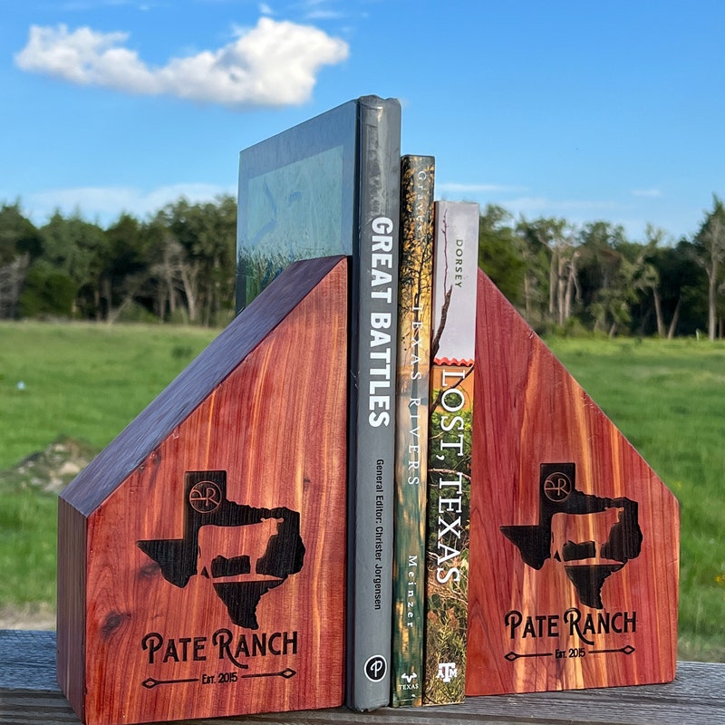 Wood Bookends - Etsy