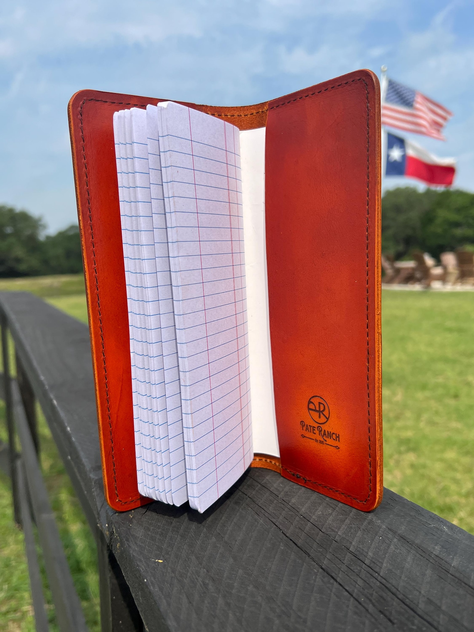 Handmade Veg Tan Leather Tally Book: Personalized Notebook Cover - Etsy