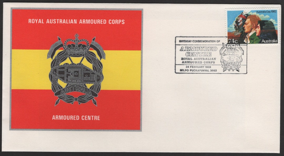 RAAC Royal Australian Armoured Corps Armoured Centre 1982 - Etsy