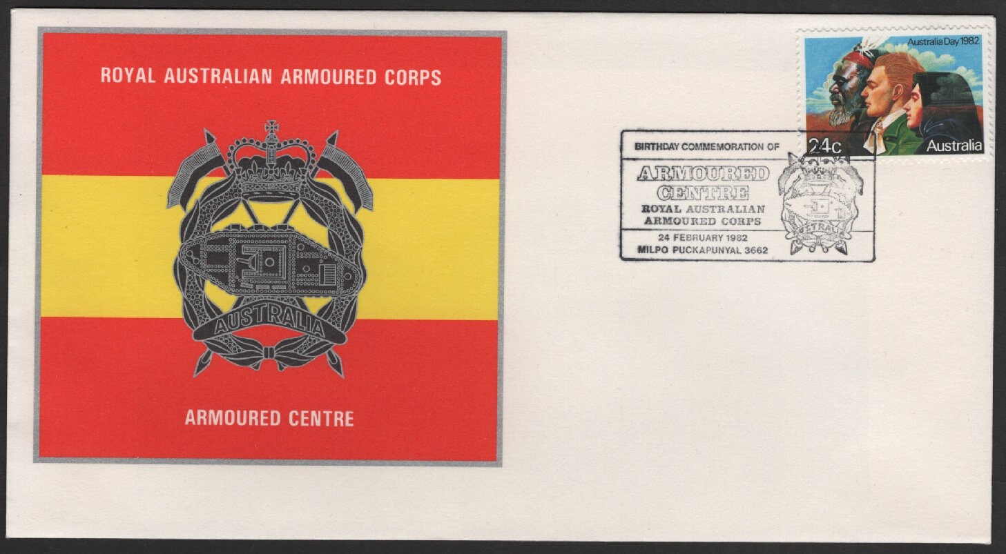 RAAC Royal Australian Armoured Corps Armoured Centre 1982 - Etsy