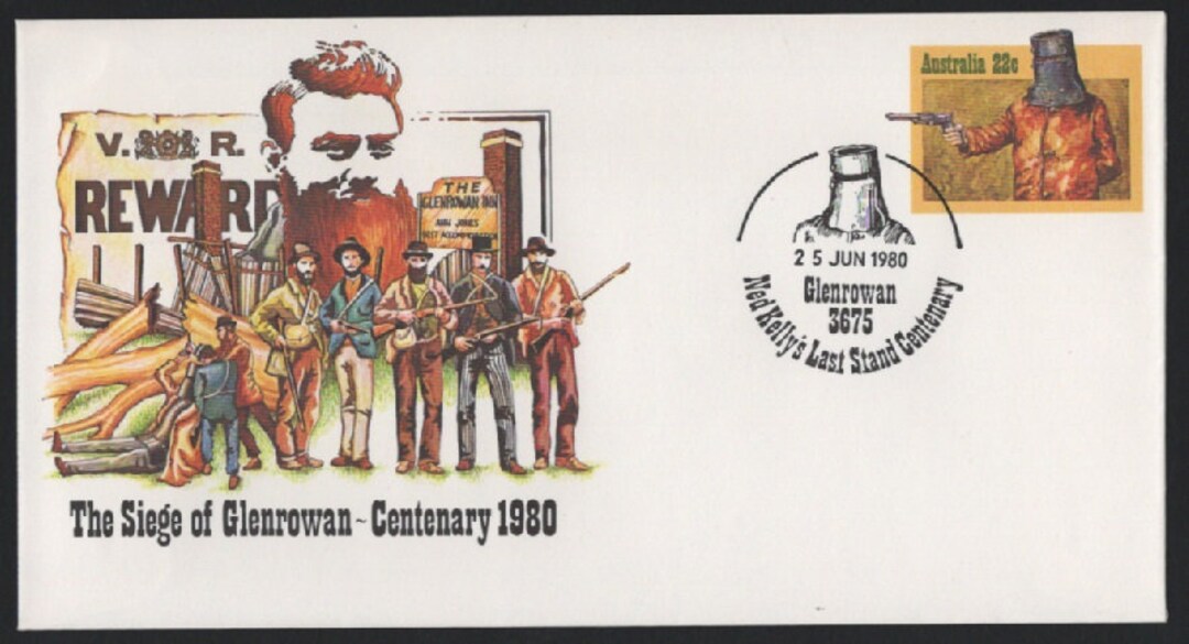 NED KELLY Bush Ranger Siege of Glenrowan 1980 Australia PSE - Etsy