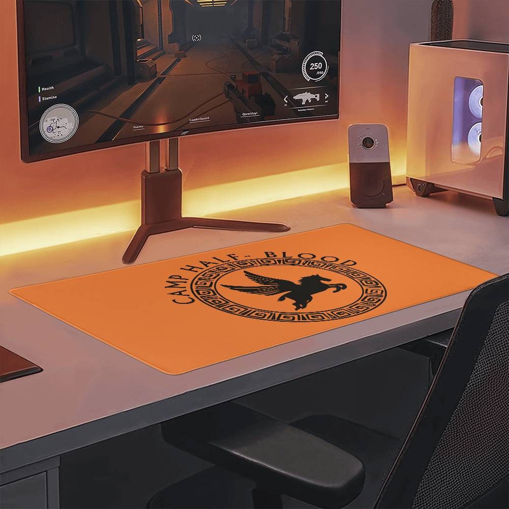 Camp Half Blood Desk Mat, Percy Jackson Inspired Gaming Mat, Camp Half ...