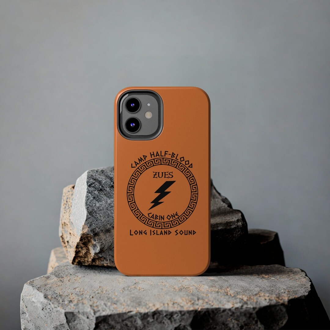 Camp Half Blood iPhone Case, Zues Cabin One Phone Case Gift, Child of ...