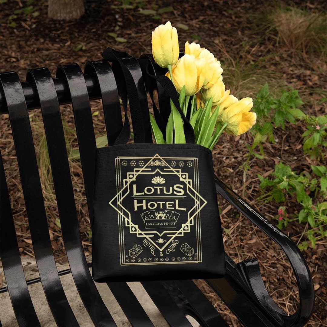 Lotus Hotel and Casino PJO Classic Tote Bag, Percy Jackson Merch ...