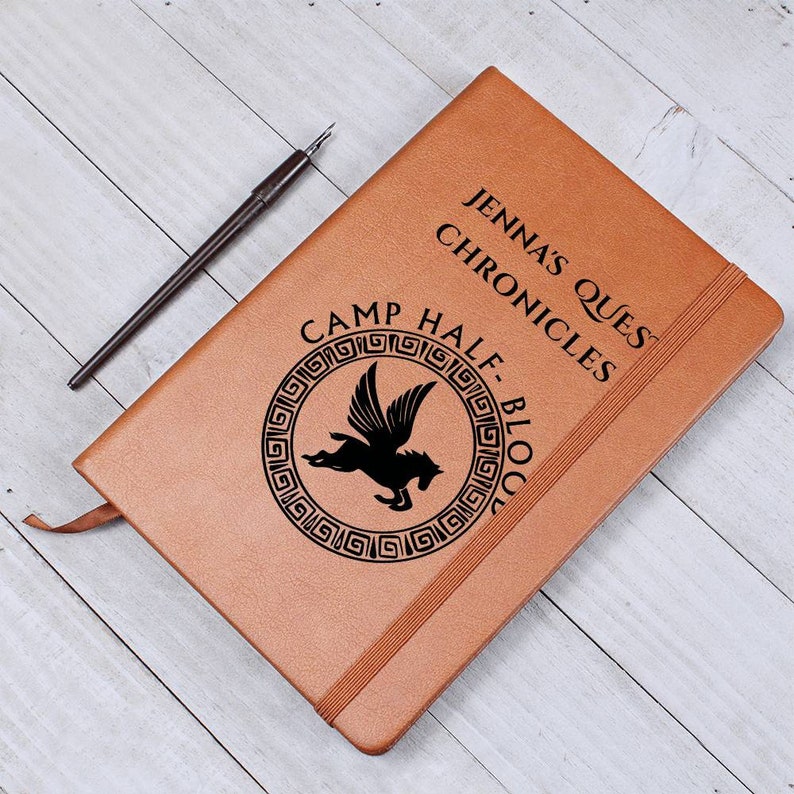 Camp Half-blood Personalized Quest Journal, PJO Quest Chronicles, Camp ...